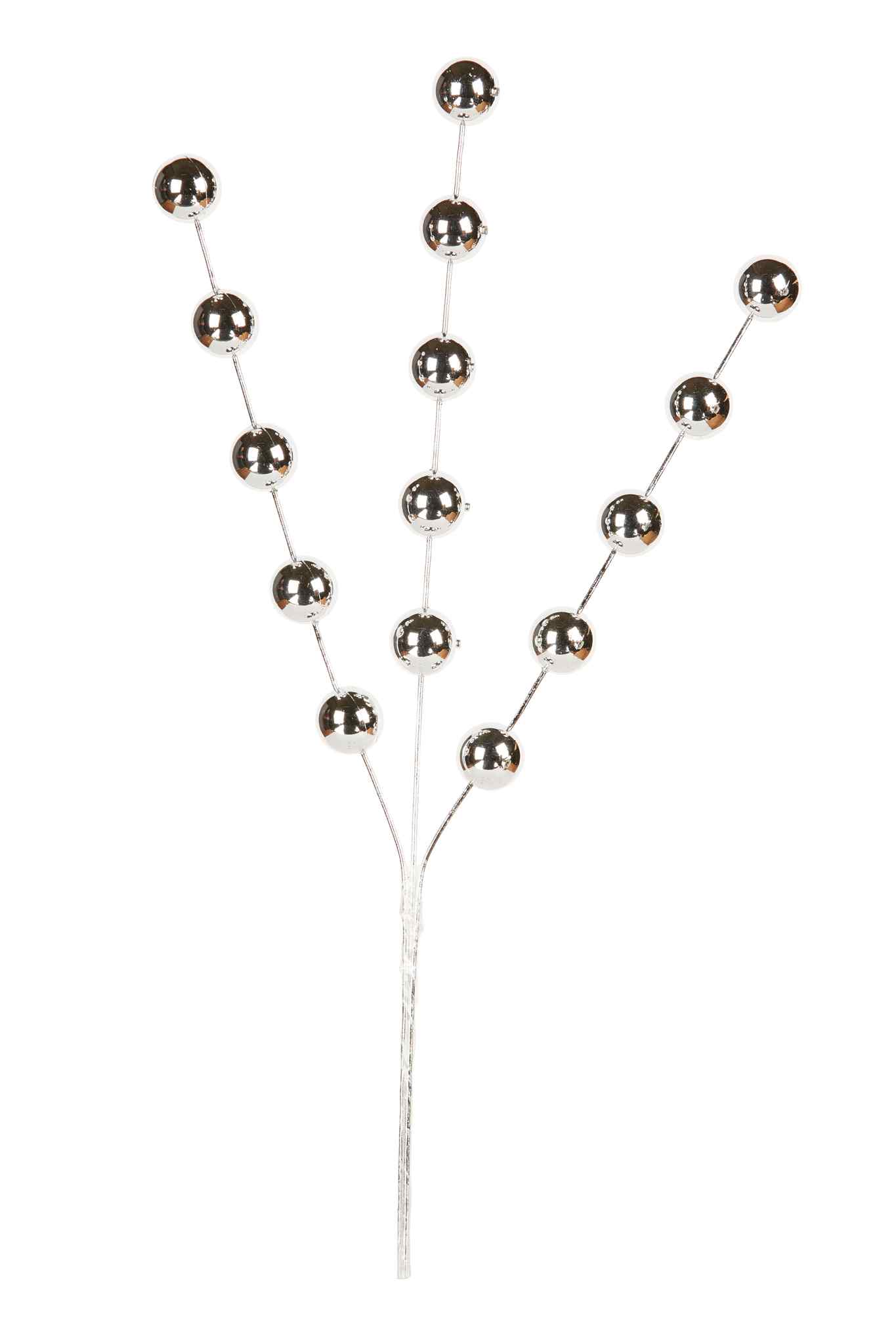 Triple Silver Pick Decoration – Tiaro Christmas Cottage