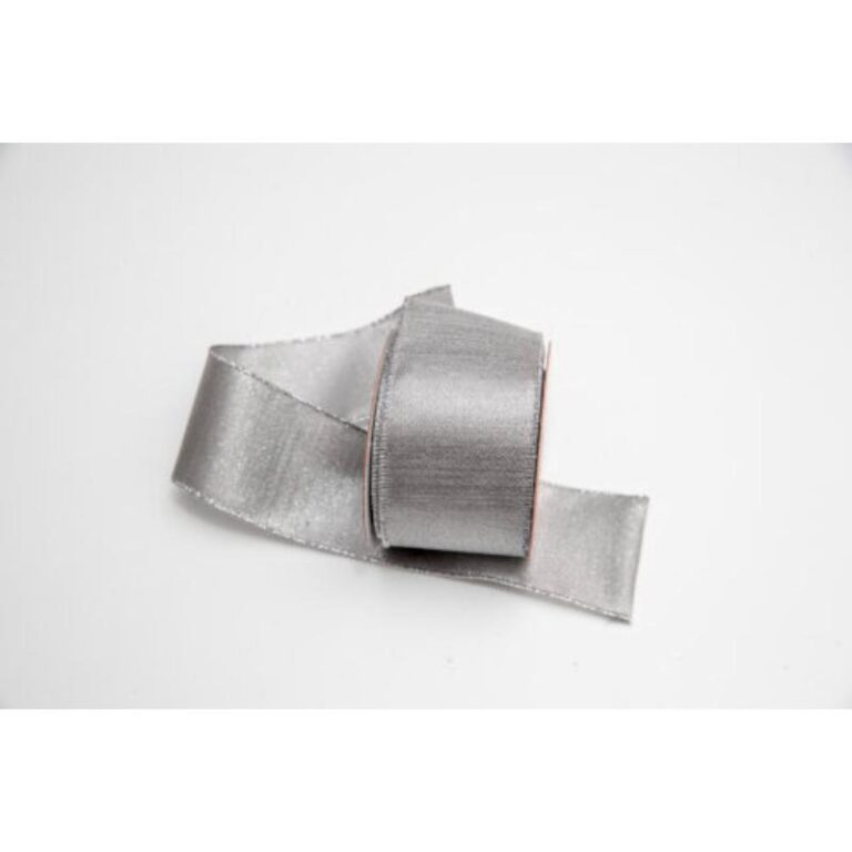 Ribbon: Sparkly Grey Ribbon – Tiaro Christmas Cottage
